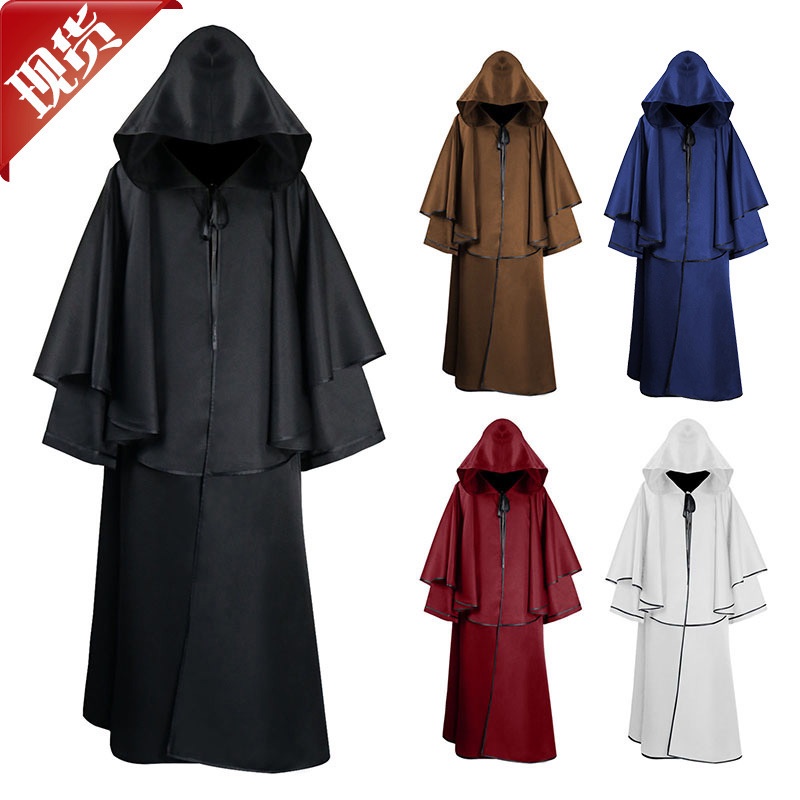 Capa Star Wars Cosplay Fantasia Jedi Knight Cos Traje Está Disponível ...