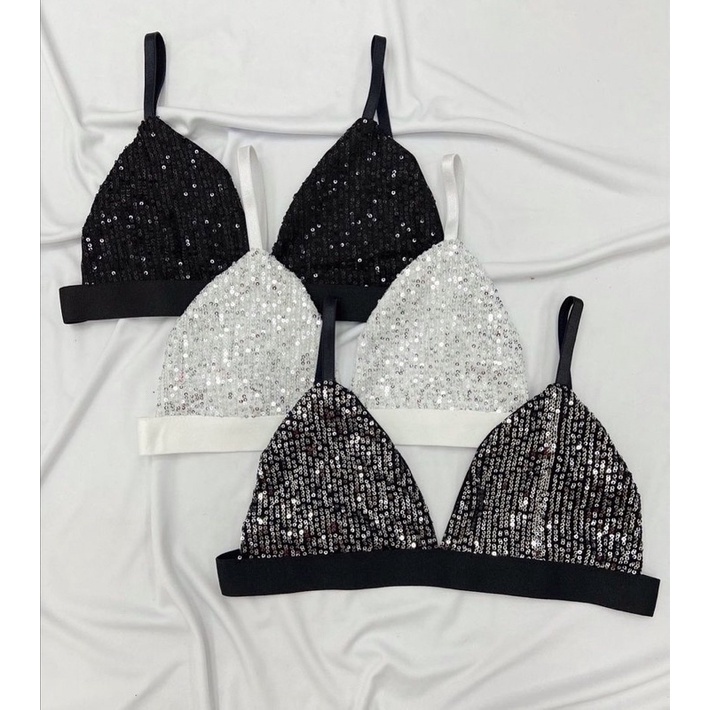 Cropped Top Paete Brilho Alcinha Feminino Blogueirinha Tendencia 2025 ...