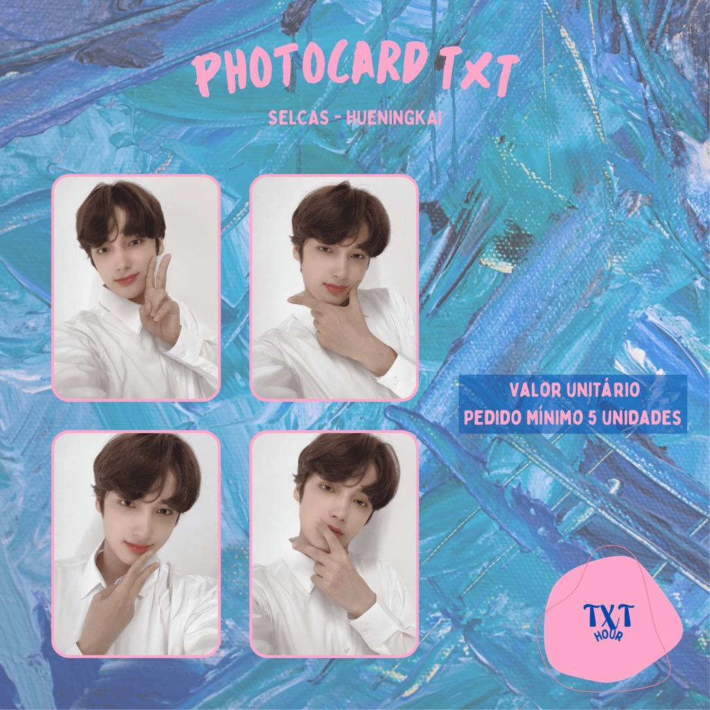 PHOTOCARD TXT (TOMORROW X TOGETHER) HUENINGKAI - SELCAS | kpop card ...