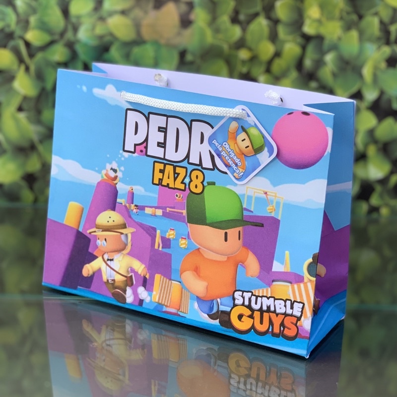 Sacolinha Personalizada Stumble Guys | Shopee Brasil