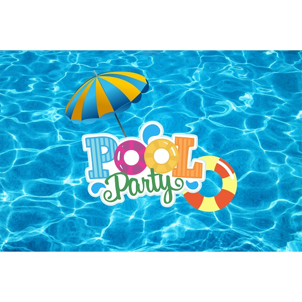 Painel Lona Pool Party | Shopee Brasil