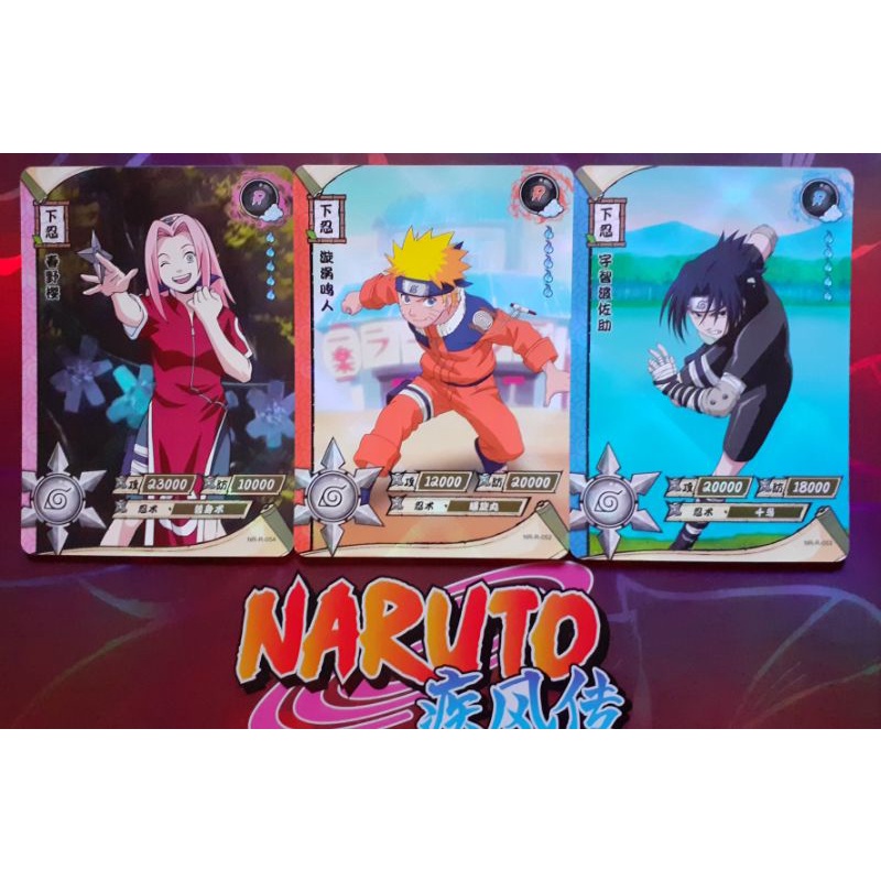 Naruto Shippuden Kayou Card Game R (Raros) 1° Edição Original Importado ...