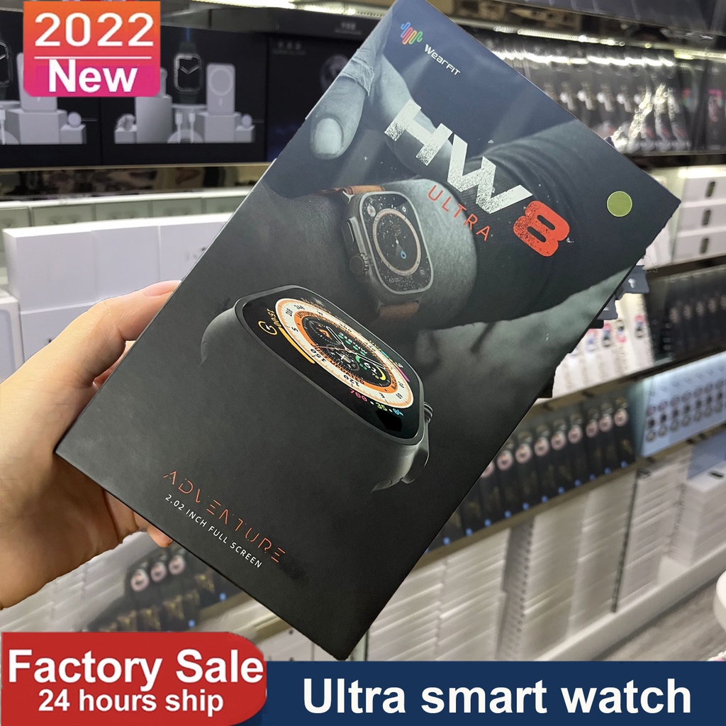 IWO Smartwatch HW8 Ultra Series 8 Esportivo NFC Medição Masculina ...