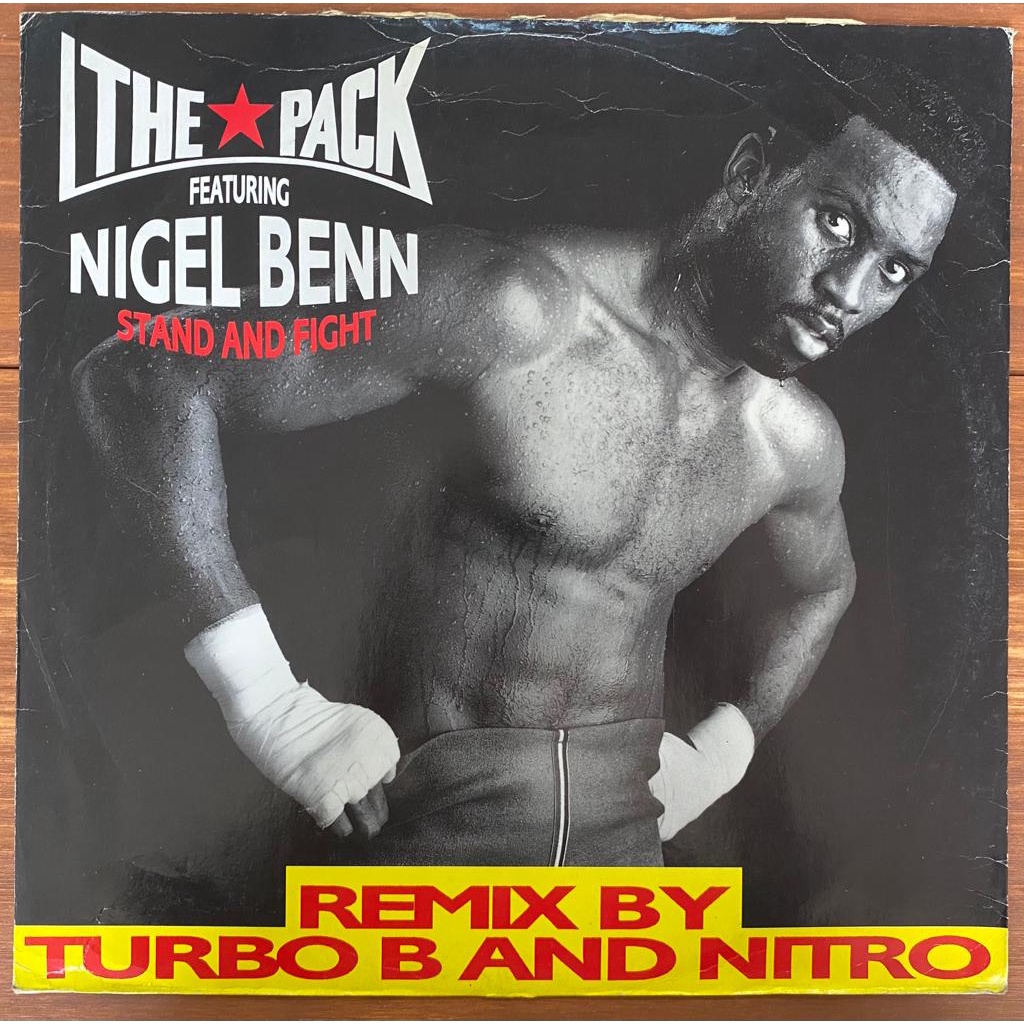 LP Disco Vinil The Pack Feat Nigel Benn - Stand e Fight | Shopee Brasil