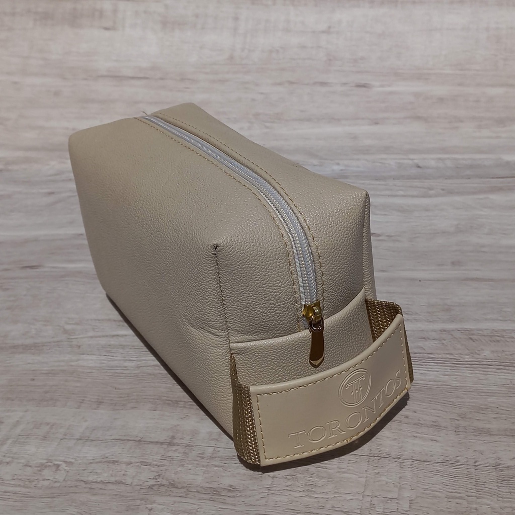 Bolsa Necessaire Feminina Masculina Torontos Original Lisa Preta ...