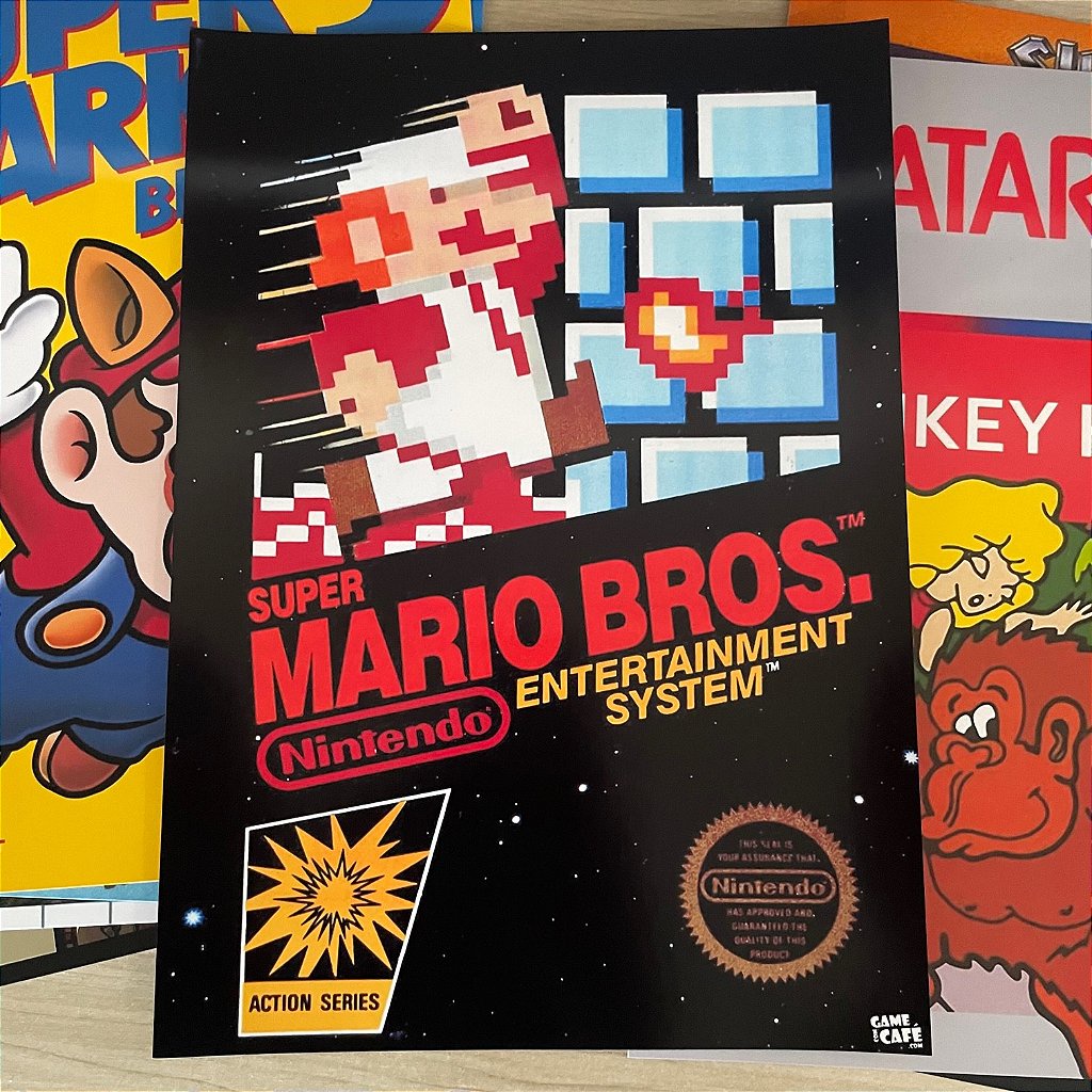 Poster Super Mario Bros | Shopee Brasil