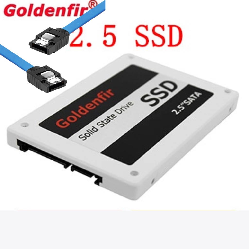 Ssd Disco Sólido Interno Goldenfir 2,5 T650-240gb Preto+Cabo de Dados ...
