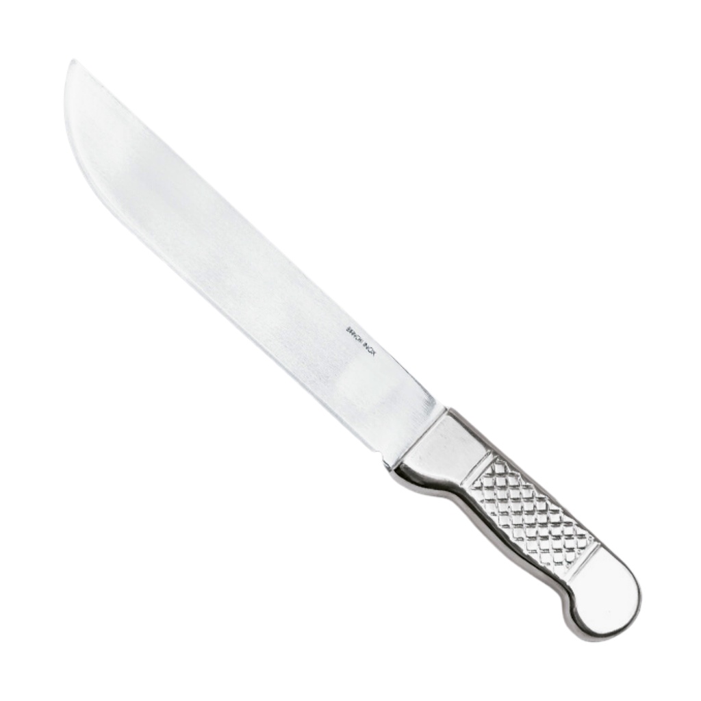 Faca Grande Facão Tradicional Alumínio Lâmina Aço Inox 18 Polegadas Uso ...