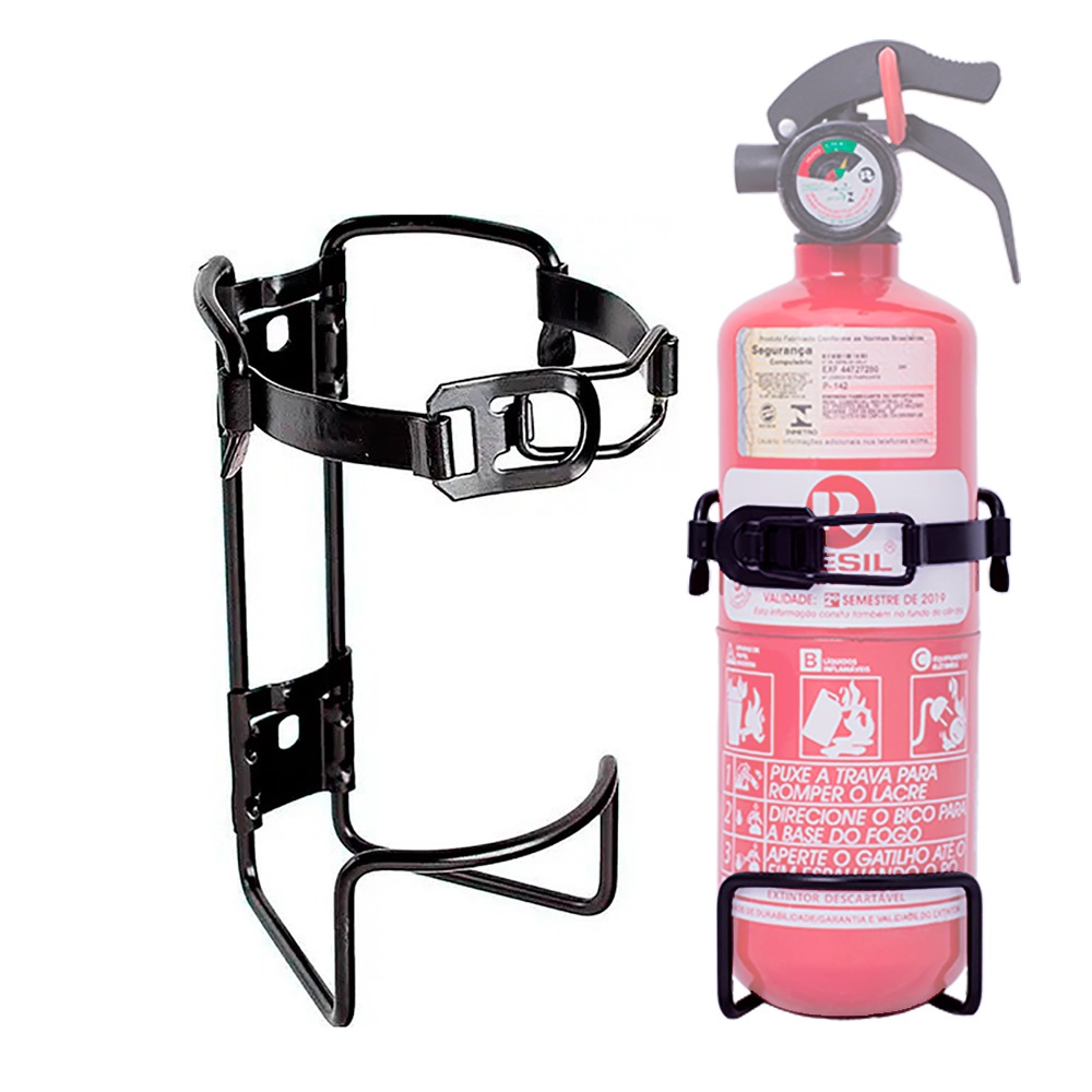 Suporte para Extintor Abc 1kg Automotivo 3 Polegadas Universal | Shopee Brasil