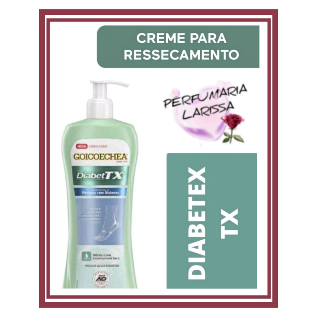 Creme Hidratante Goicoechea Diabetex (Diabetes) 350g | Shopee Brasil