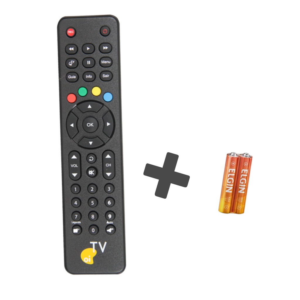 Controle Remoto Receptor Oi Tv HD Multilaser Elsys Bedin | Shopee Brasil