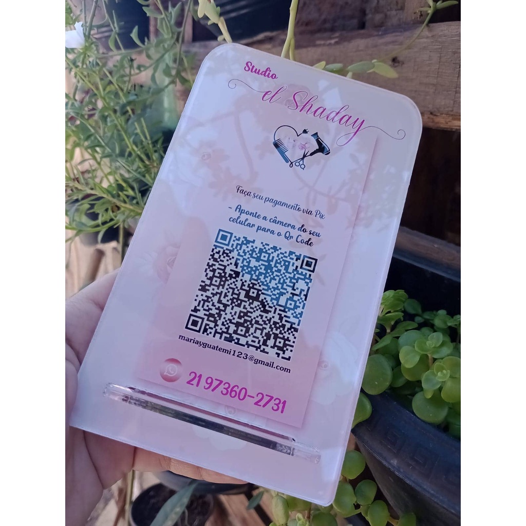 Placa QRCODE | Shopee Brasil