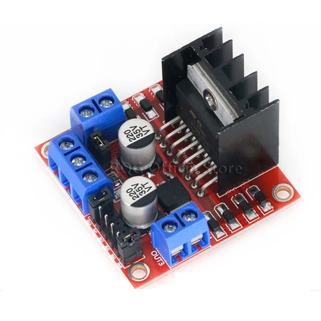 Módulo Ponte H L298n Driver Motor Dc Para Arduino Esp8266 | Shopee Brasil