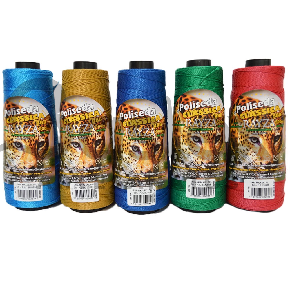 Linha Rayza Poliseda Clássica 500m LANÇAMENTO | Shopee Brasil