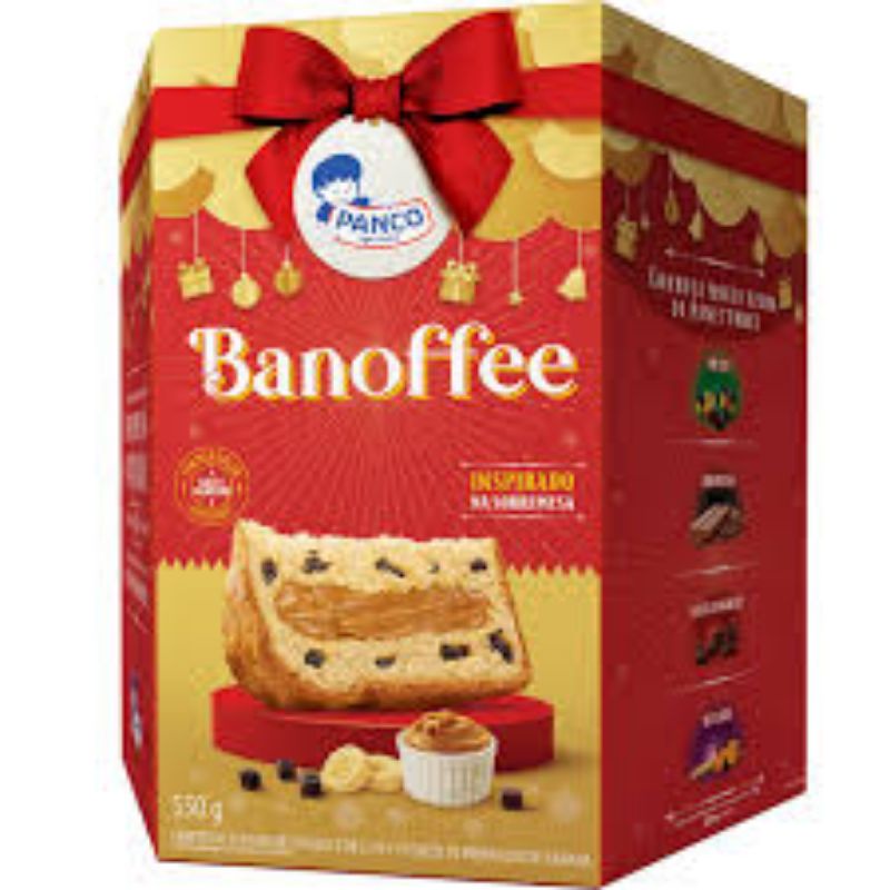 Panetone Panco Banoffee 550 Gr | Shopee Brasil