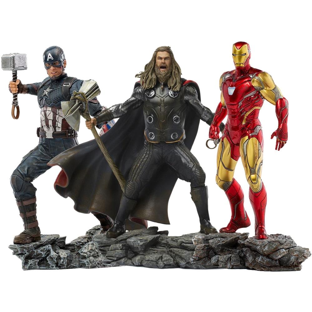 Pack Ultimate Infinity Saga 1/10 Art Scale - Iron Studios | Shopee Brasil