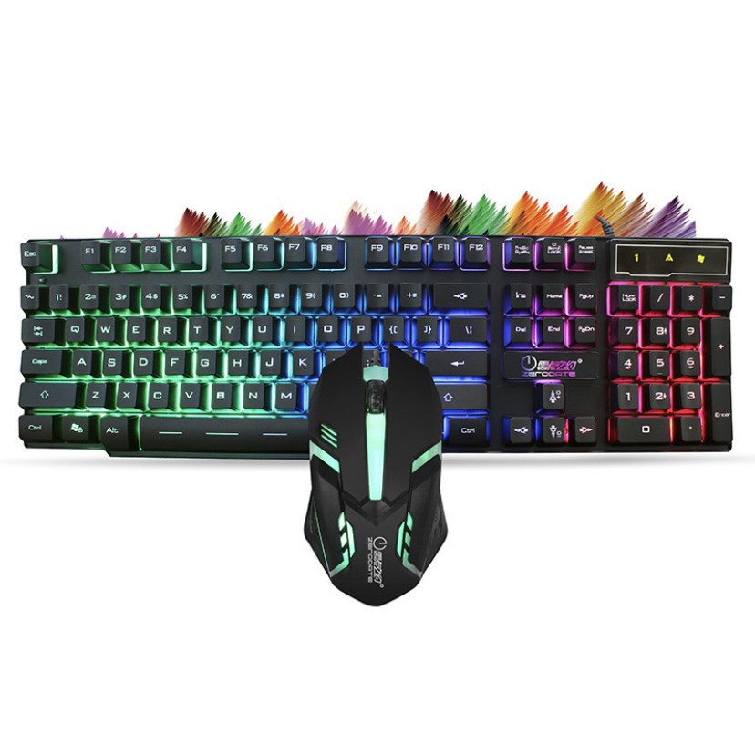 Kit Teclado + Mouse Gamer Com Foi Banson Tech TECLADO E MOUSE ...