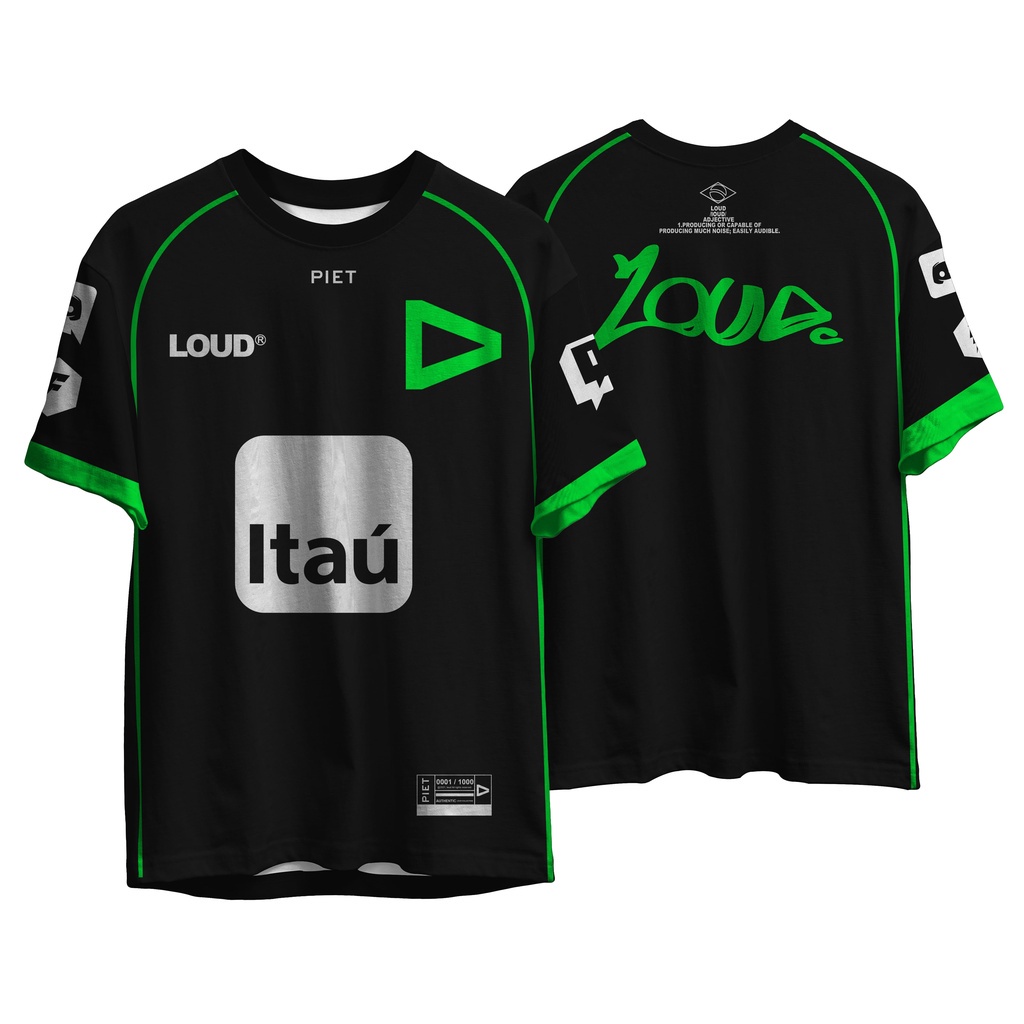 Camiseta Uniforme Loud League Of Legends Promoção | Shopee Brasil