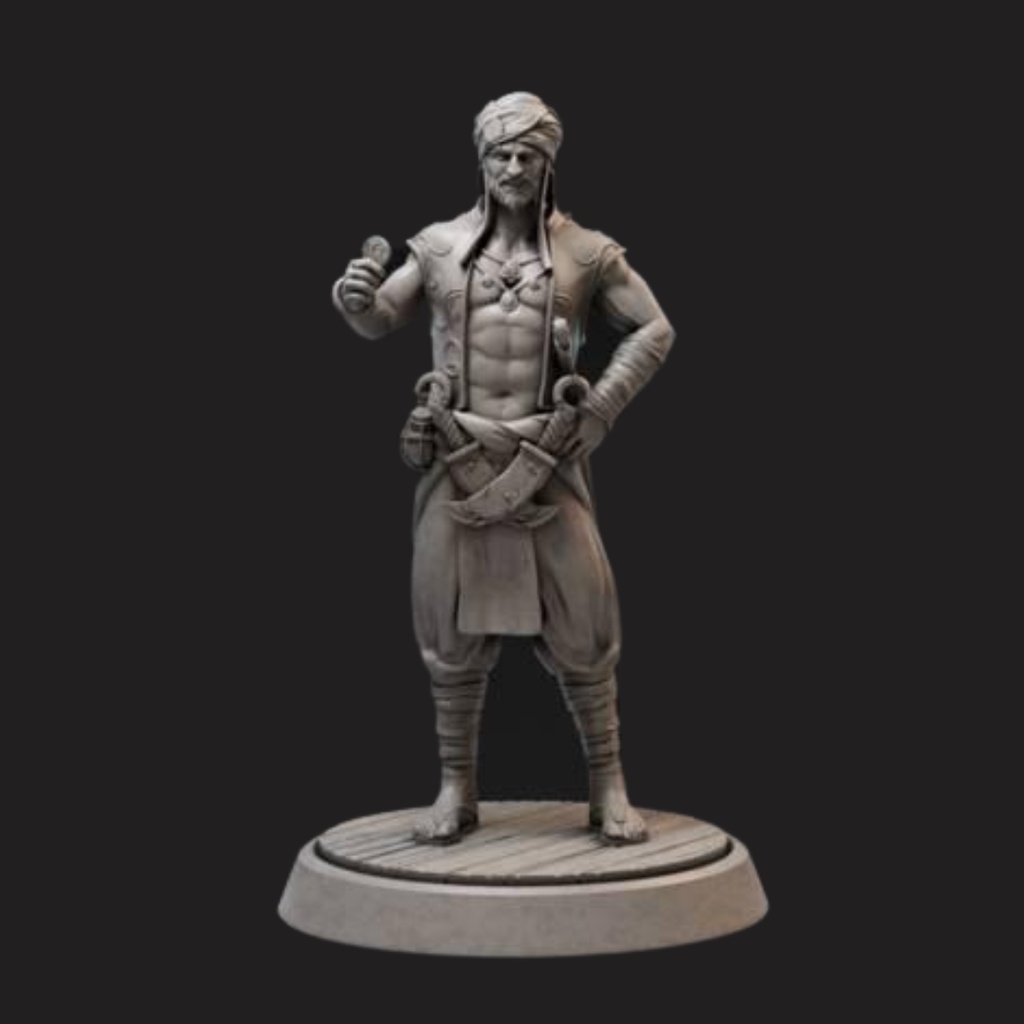 Miniatura RPG de boas vindas Loot Studios escala de 32mm | Shopee Brasil