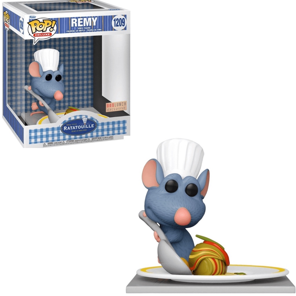 Funko Pop Remy Deluxe 1209 Disney Ratatouille Box Lunch | Shopee Brasil