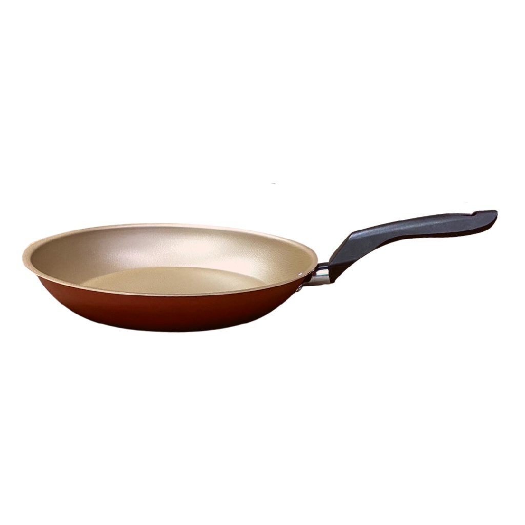 Frigideira Francesa 20cm AntiAderente Média - Cereja com Dourado Não ...