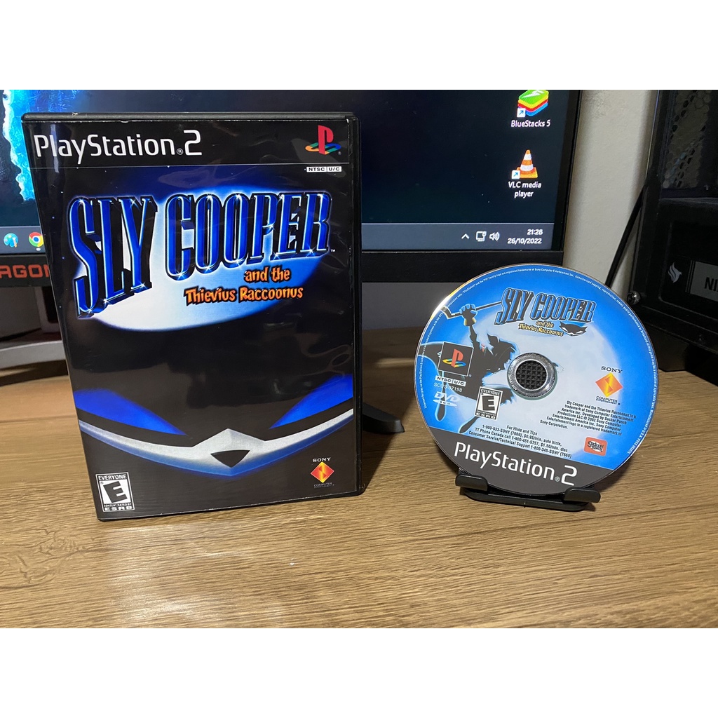 Sly Cooper and the Thievius Raccoonus para PS2 | Shopee Brasil