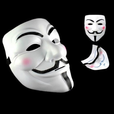 Máscara Anonymous V de Vingança C/Elastico ( zw-50093 ) - Terror ...