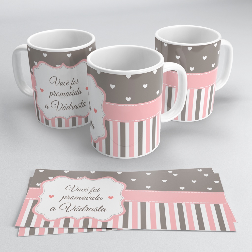 Caneca Promovida A Vódrasta -porcelana 325ml | Shopee Brasil