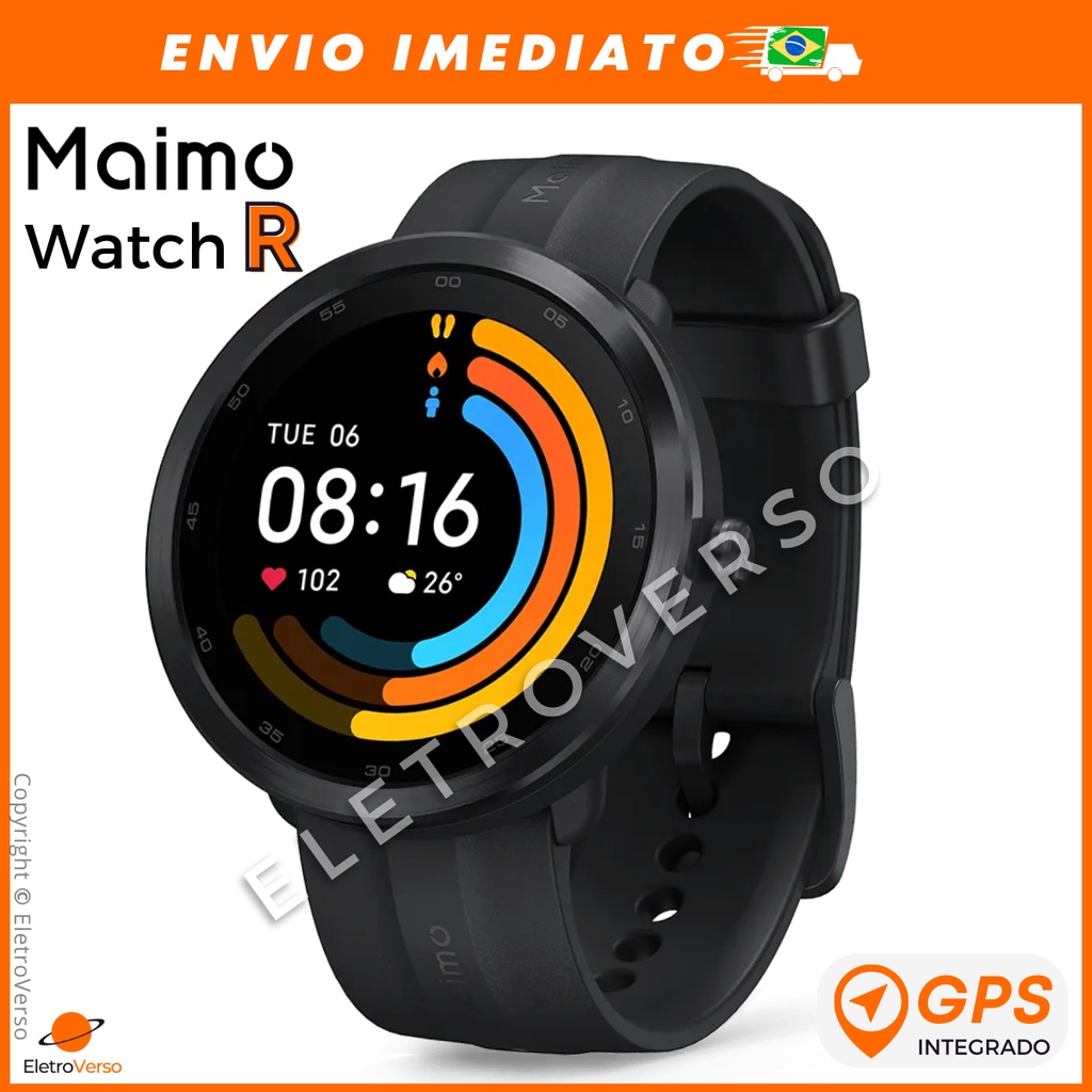 Maimo Watch R com GPS Smartwatch Xiaomi Global | Shopee Brasil