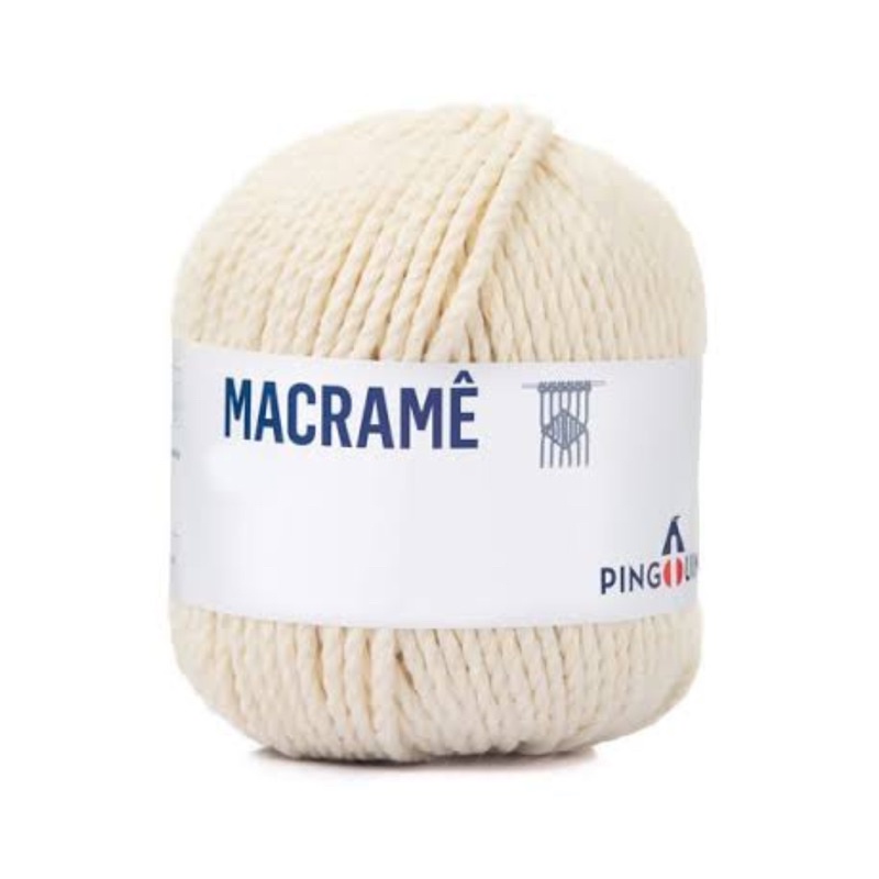 Fio Linha Macrame 75 Metros 200g Cor Massa | Shopee Brasil