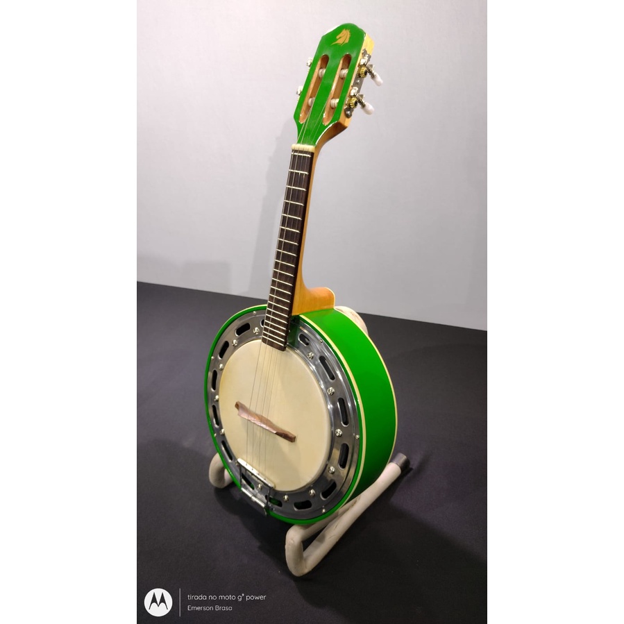 Banjo Luthier Color Verde | Shopee Brasil