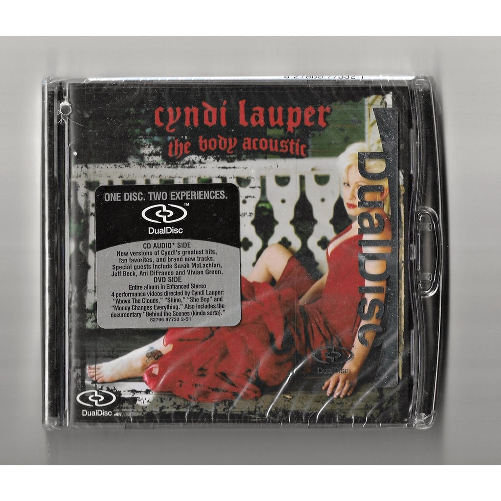CD+DVD Cyndi Lauper - The Body Acoustic (Dual Disc) Lacrado | Shopee Brasil