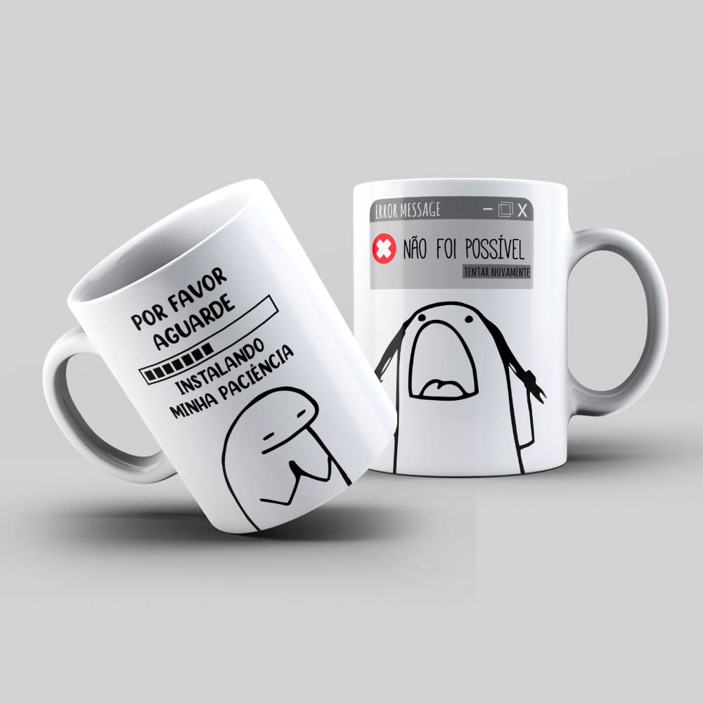 Caneca Personalizada Flork Diversos Modelos | Shopee Brasil