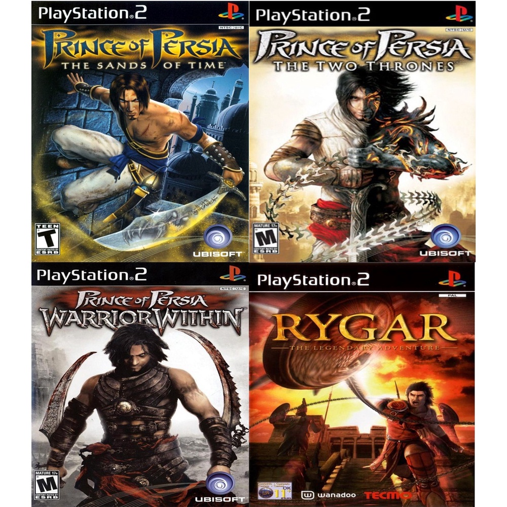Kit Prince Of Persia Collection + Rygar The Legendary Adventure com 4 ...