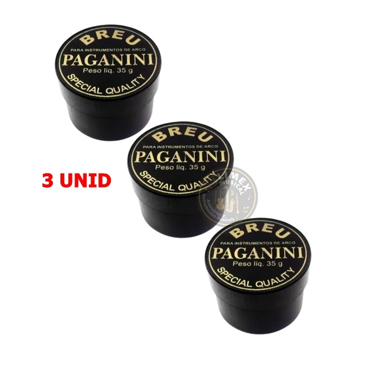 Kit 3 Breu Paganini Escuro Violino Viola Cello. | Shopee Brasil