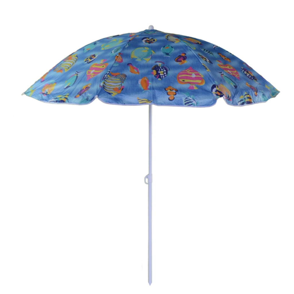 Guarda Sol Grande Para Praia E Piscina Estampa Peixes No Mar Reforçado ...