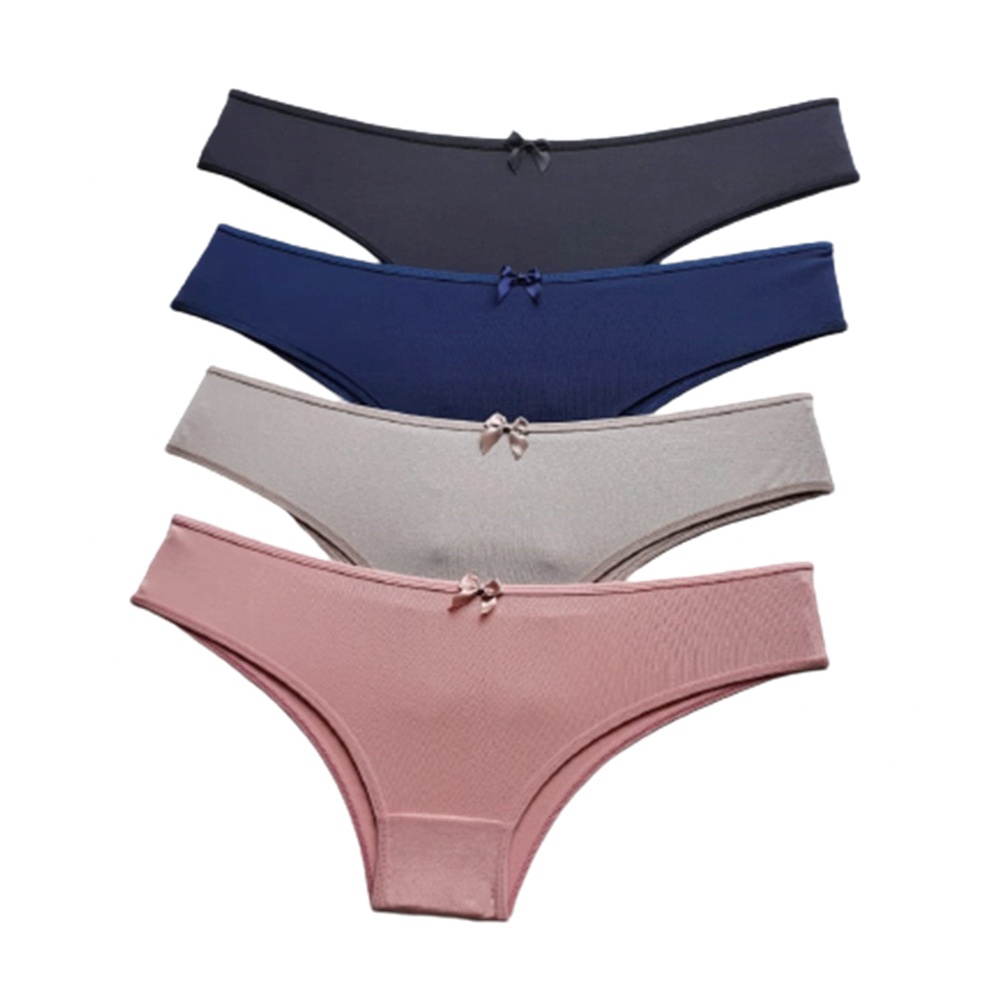 Kit 5 calcinhas microfibra plus size cores lisas | Shopee Brasil