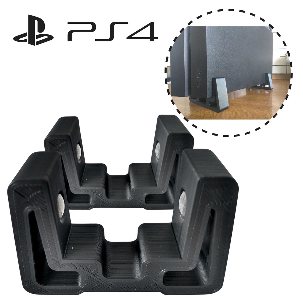 Suporte Base Para Ps4 Fat Pezinho Para Playstation 4 Modelo Fat Anti ...