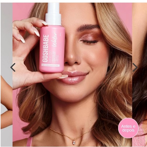 Goshbabe autobronzeadora spray Hyaluronic Face Tan 60ml | Shopee Brasil