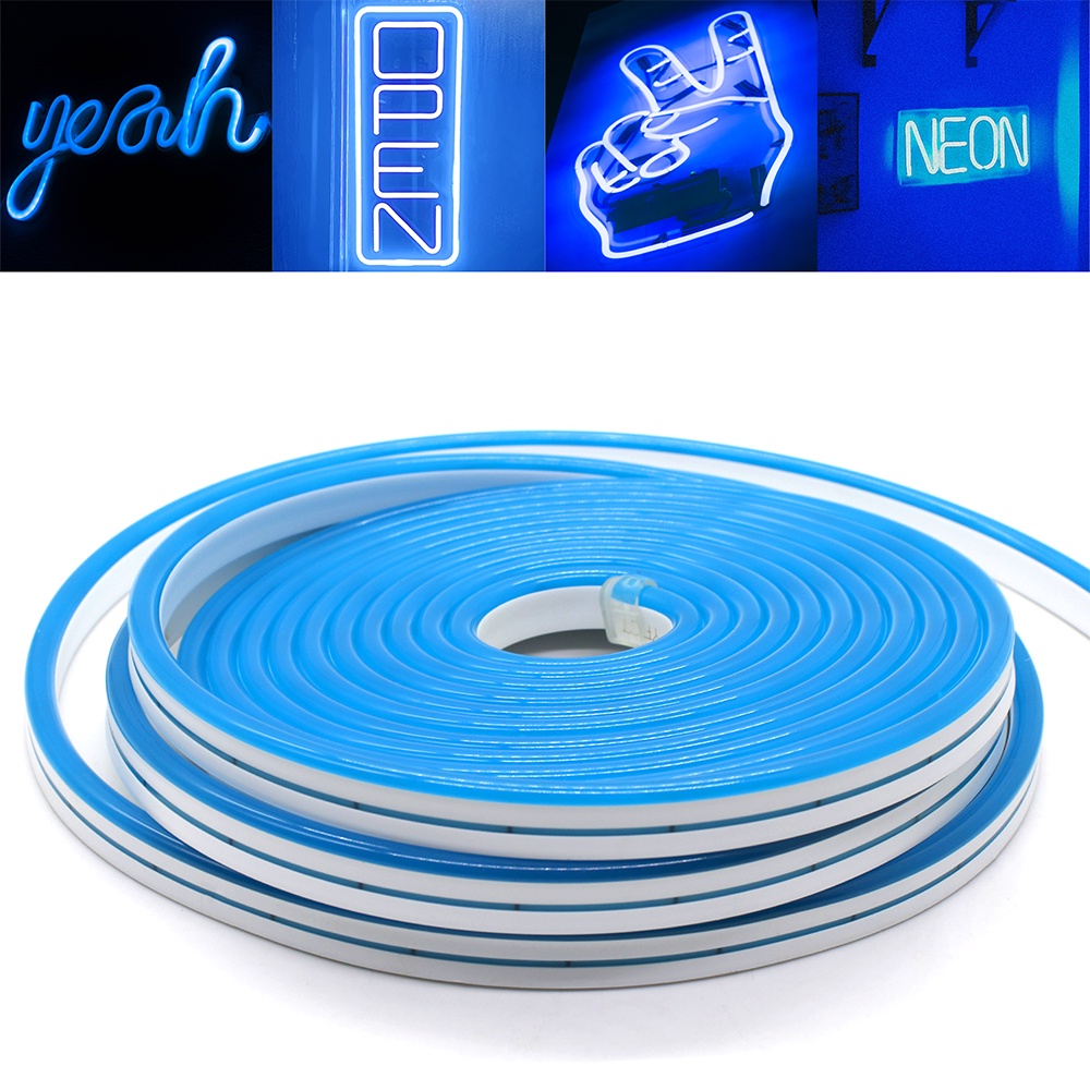 Fita Neon Led 5m 12v Corte 2,5cm Flexivel Alto Brilho | Shopee Brasil