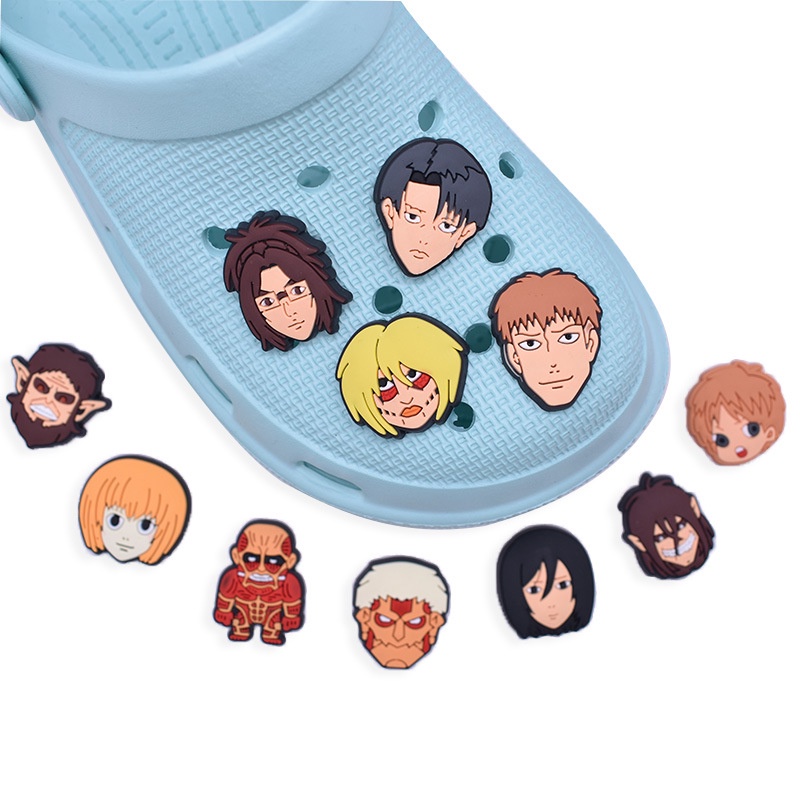 Crocs Jibbitz Anime Botão De Encanto De Sapatos De Bricolage | Shopee ...