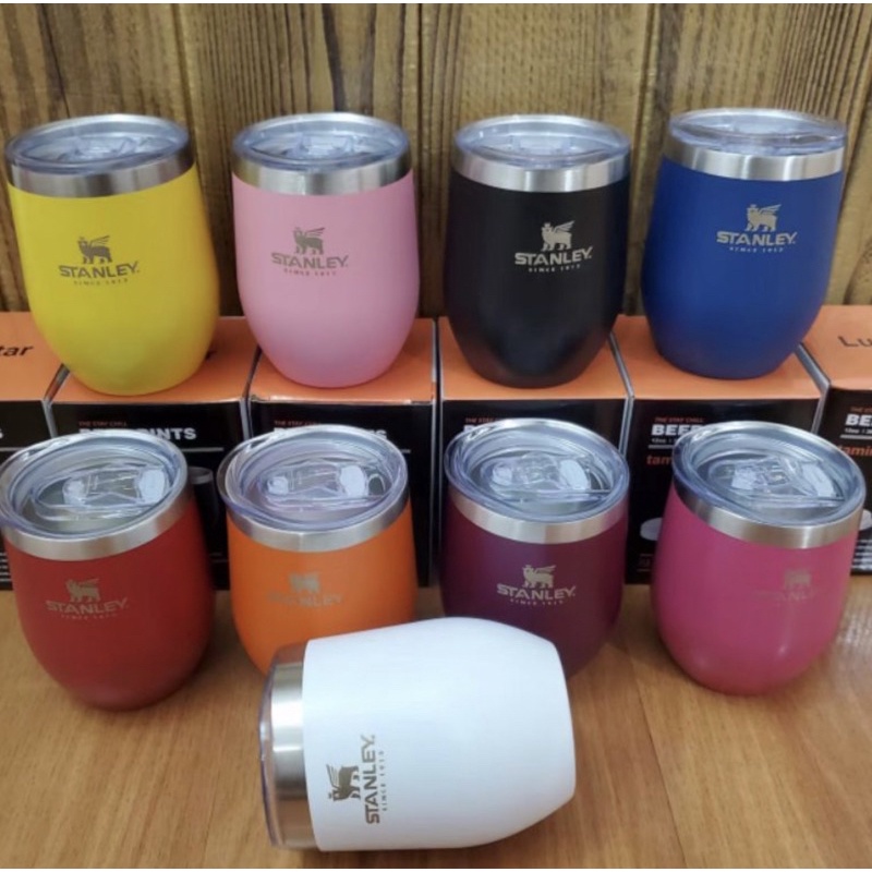 copo térmico tipo Stanley com tampa para vinho e bebidas quente ...