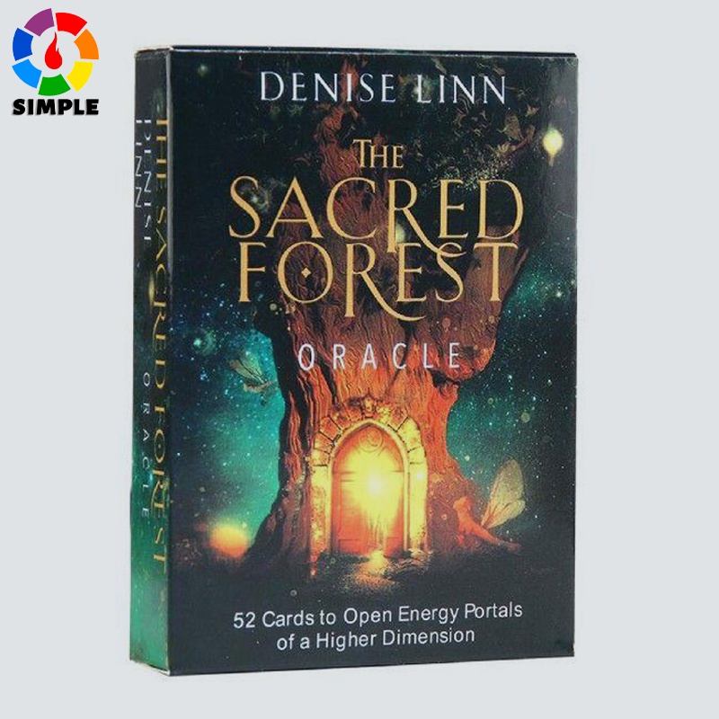 The Sacred Forest Oracle Tarot Cards Mysterious Divination Deck Family ...