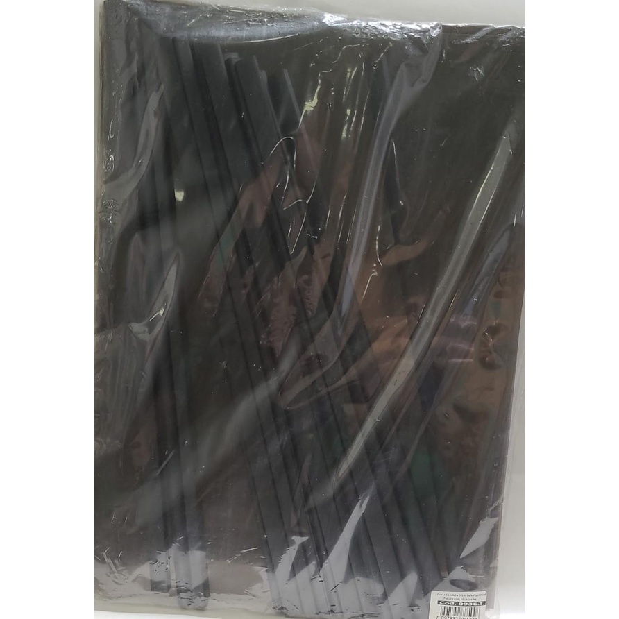 Pasta Canaleta Plástica A4 DELLO COD 0935 I FUME -10 UNIDADE | Shopee ...