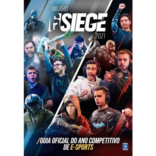 Livro Anuário R6 Siege 2021 - Guia Oficial do Ano de Rainbow Six ...