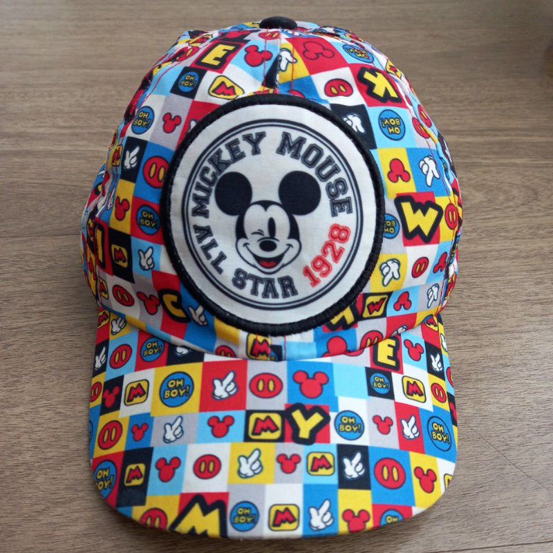 Boné infantil Mickey Mouse colorido - Renner | Shopee Brasil