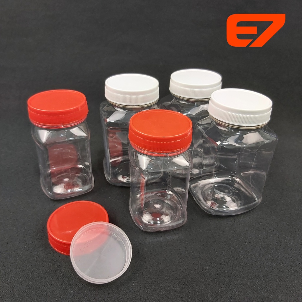 Garrafa De Plástico Tkp + Plugue + Frasco De Tempero Com Tampa De 10-200-300ml (10 Unidades ...