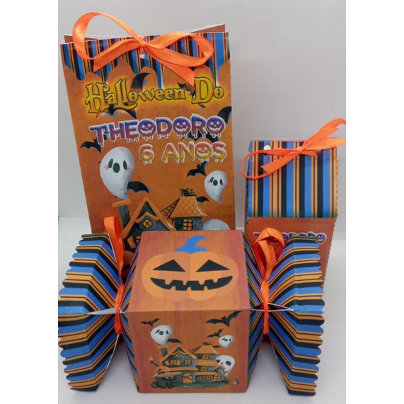 kit Festa Halloween 45 Unidades | Shopee Brasil