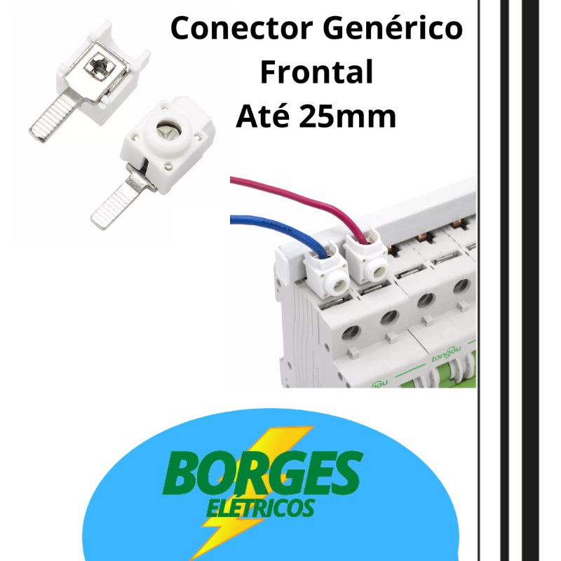 Conector Generico Frontal Ate 25mm | Shopee Brasil