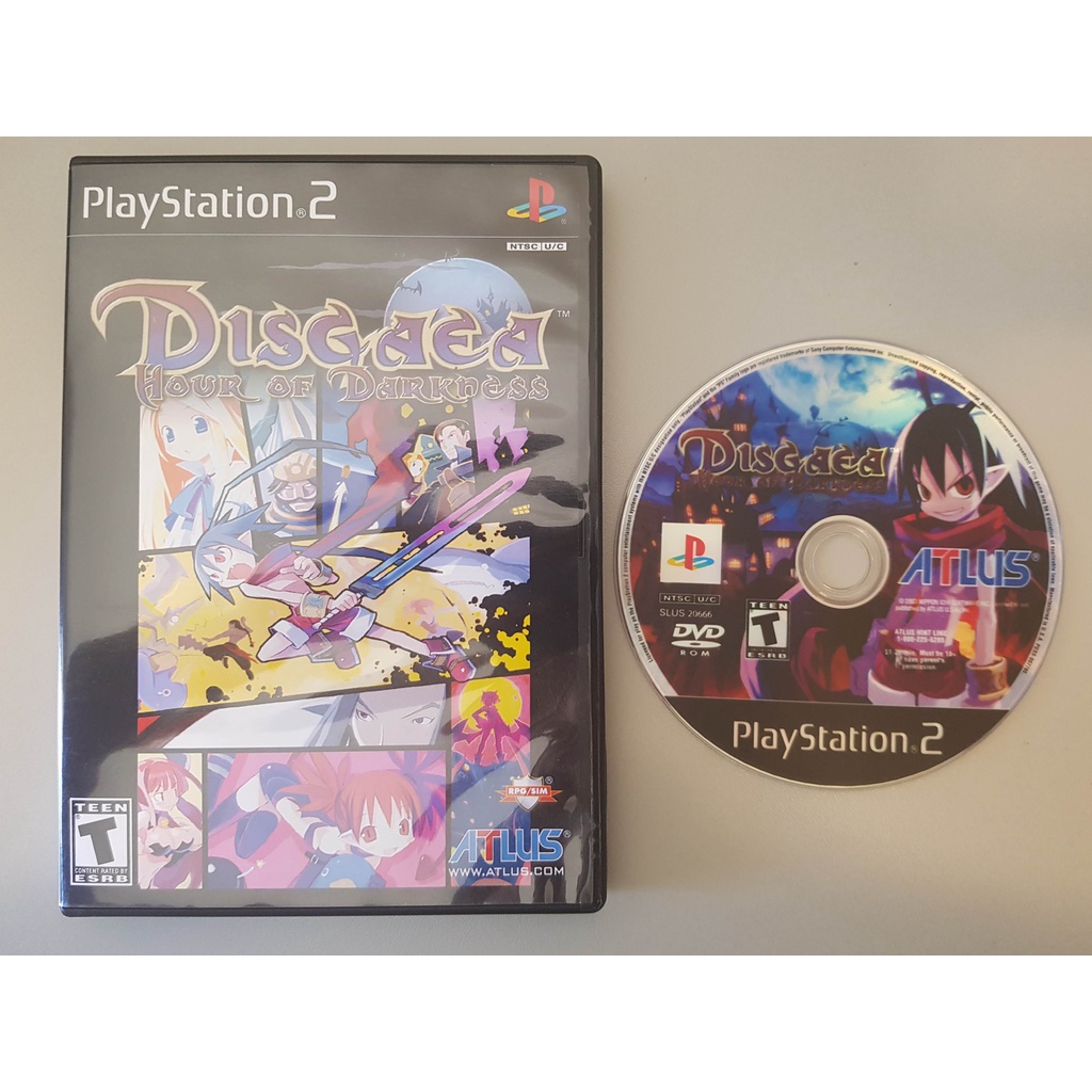 PS2 - Disgaea Hour of Darkness - Leia a descrição | Shopee Brasil